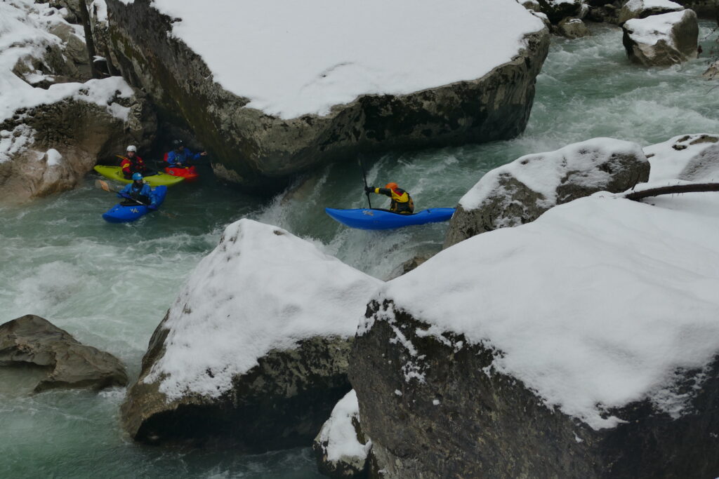 Wildwasser Im Winter Kanuclub Heidenheim
